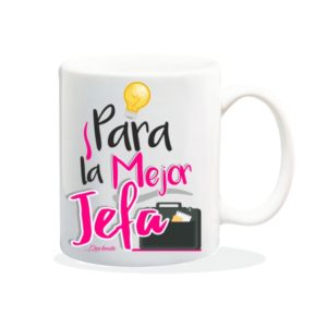 Taza para la mejor jefa - Regalos el Escudo